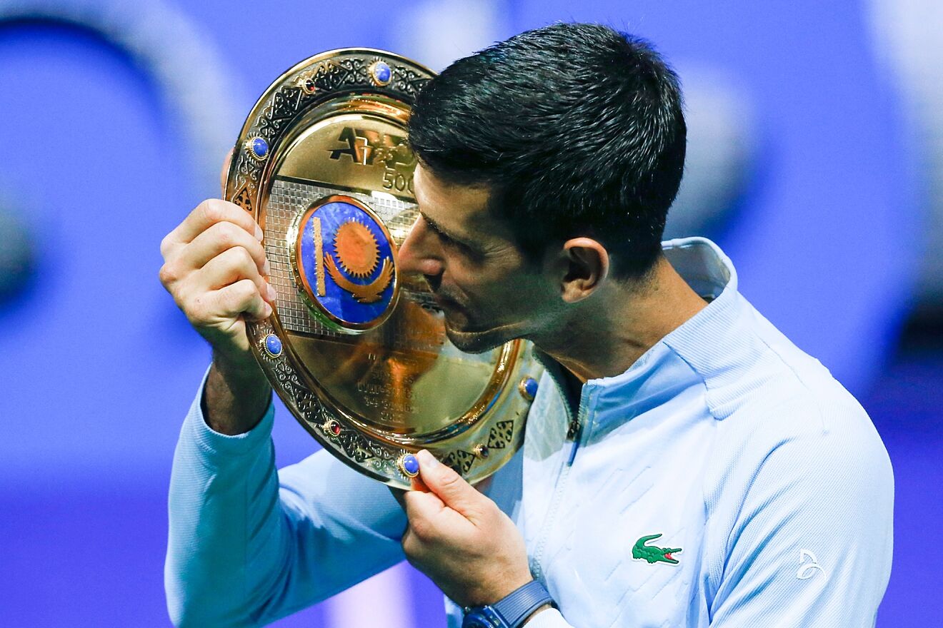 Novak Djokovic: ganó su título número 90 de ATP
