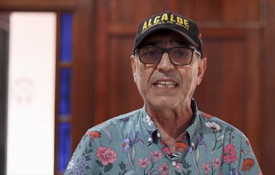 "Duque solo venía a Cartagena a 'mamar' ron", Alcalde Dau