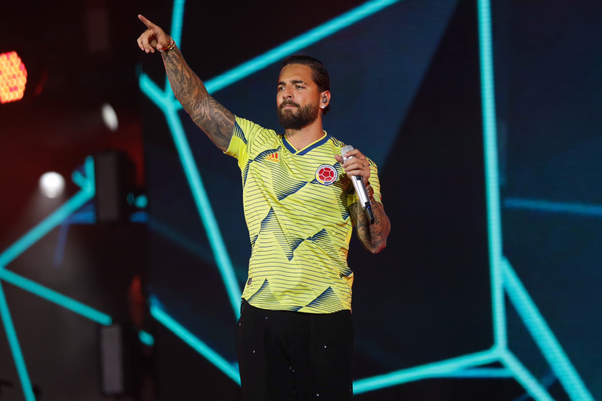 Así fue la presentación de Maluma en el Fan Fest del Mundial Qatar 2022