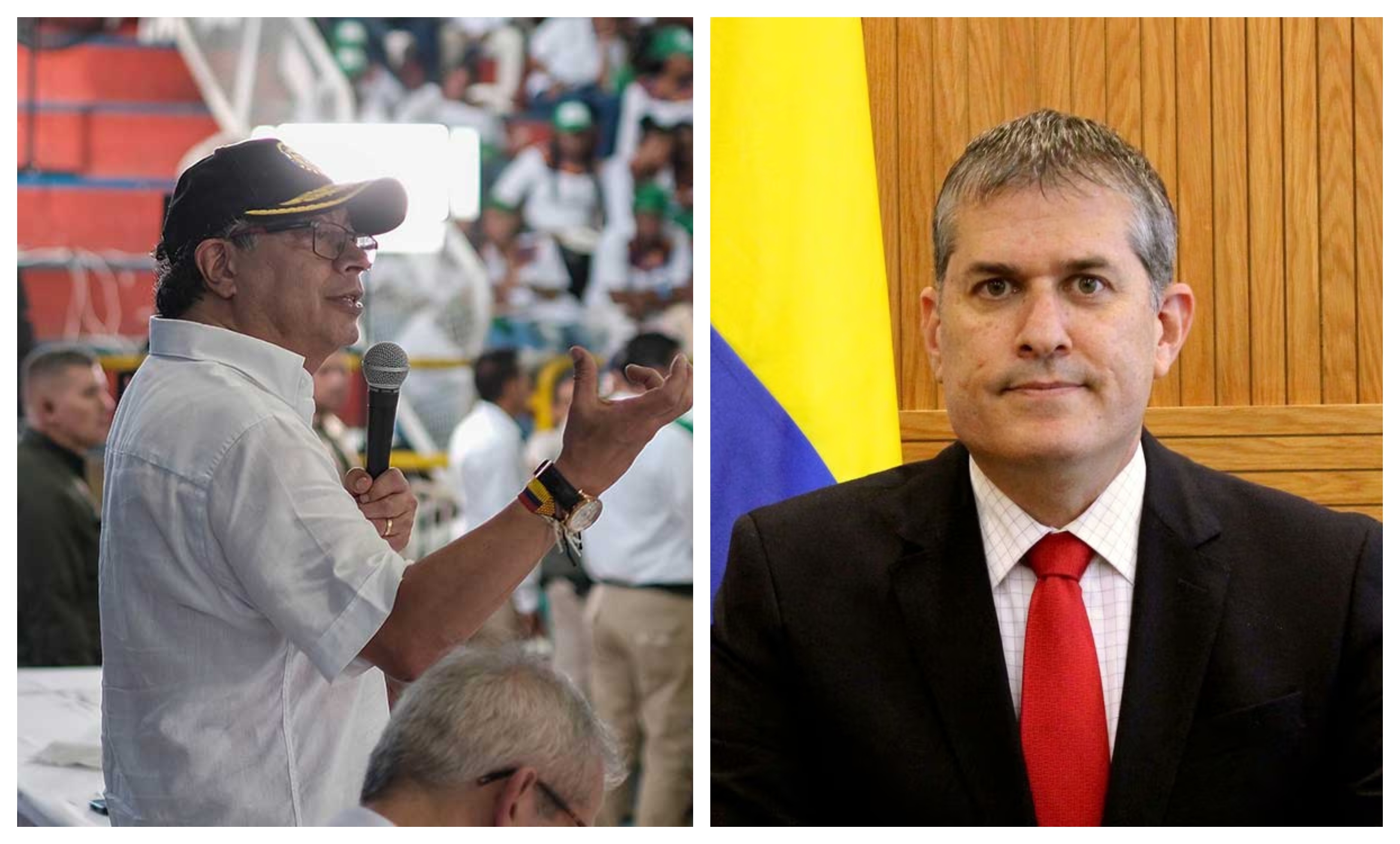 Tensión entre Gustavo Petro y el embajador de Israel en Colombia en ...