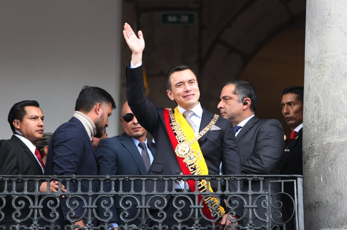 Daniel Noboa asume la presidencia de Ecuador: Desafíos y primeras medidas