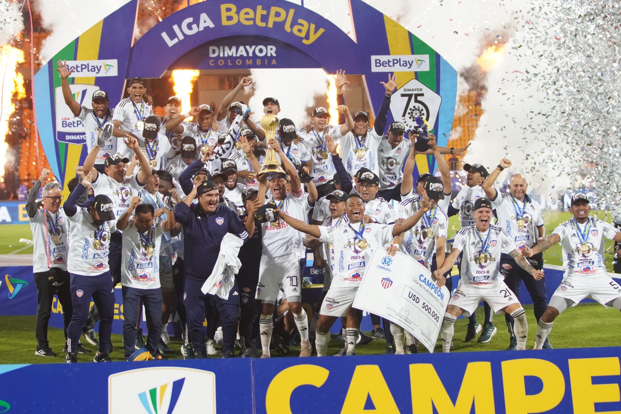 Junior de Barranquilla, nuevo campeón del fútbol colombiano