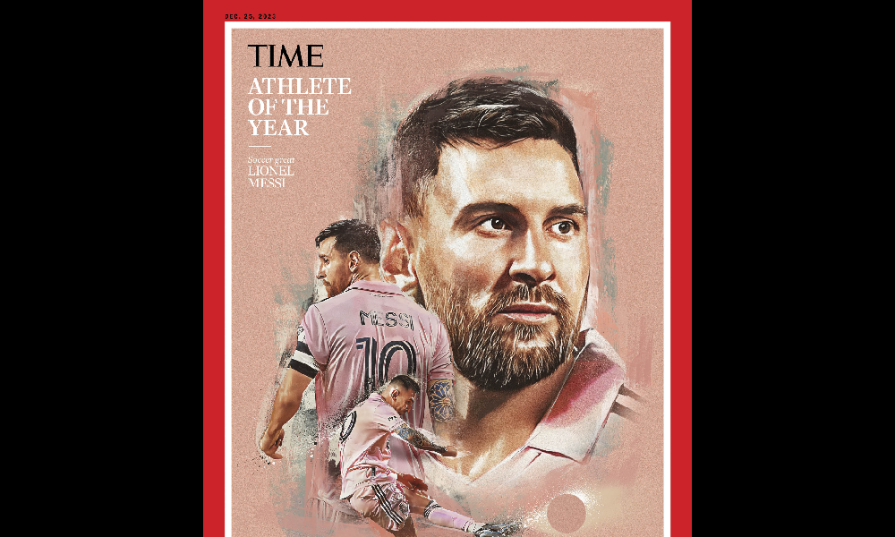 Messi, el atleta del año para la Revista Time