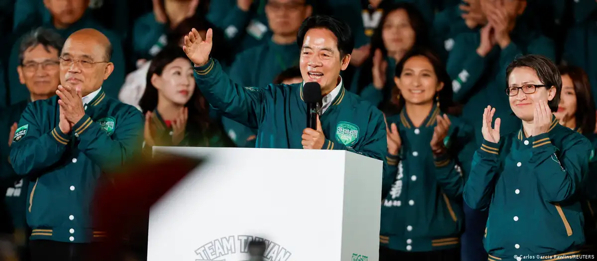 Lai Ching-te emerge como ganador en las elecciones presidenciales de Taiwán