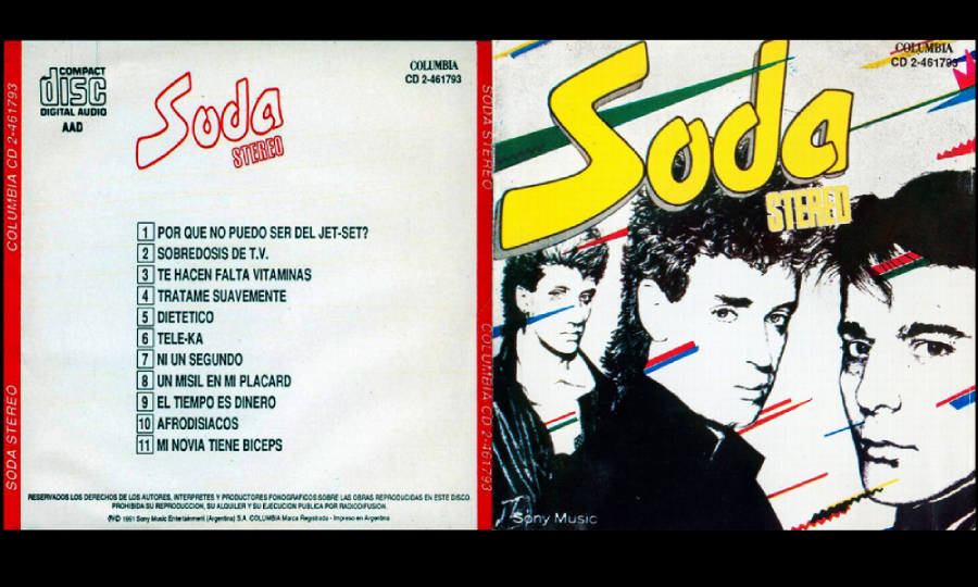 Se cumplen 40 años del disco debut de Soda Stereo