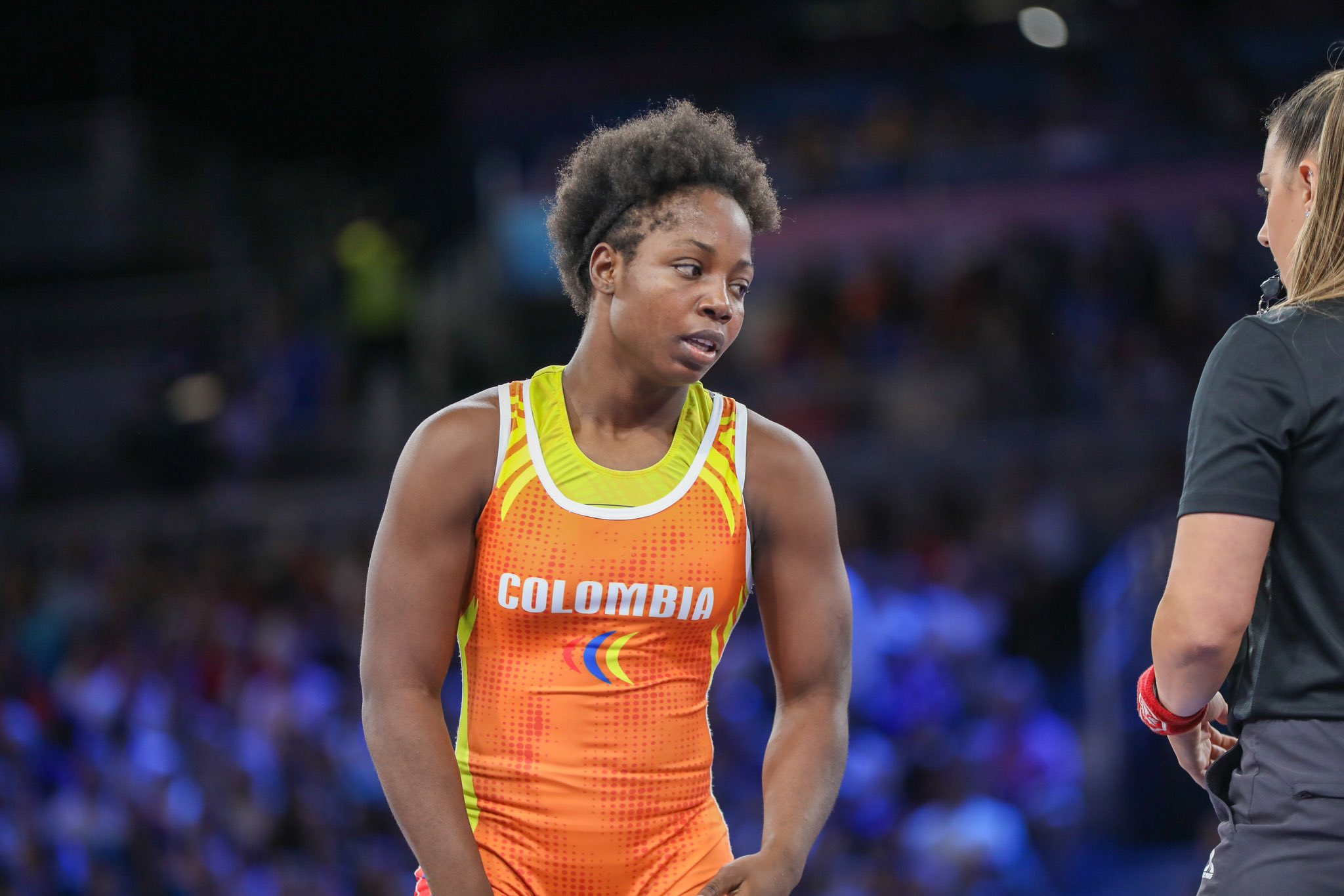 Tatiana Rentería avanza a las semifinales de lucha libre en los Juegos ...