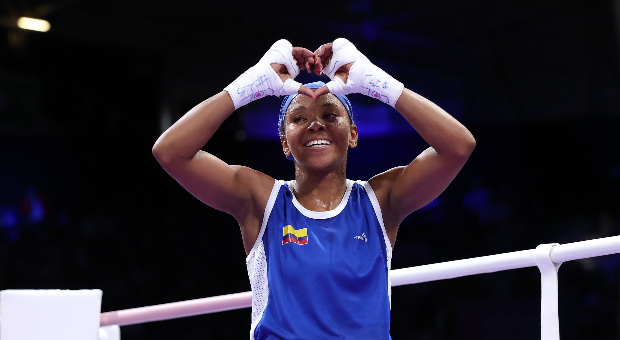Ingrit Valencia avanza a cuartos de final del boxeo olímpico en París 2024