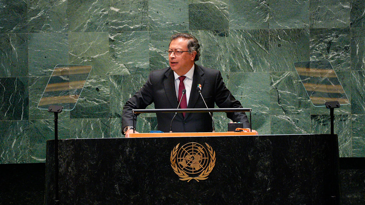 Las claves del discurso del presidente Gustavo Petro en la ONU