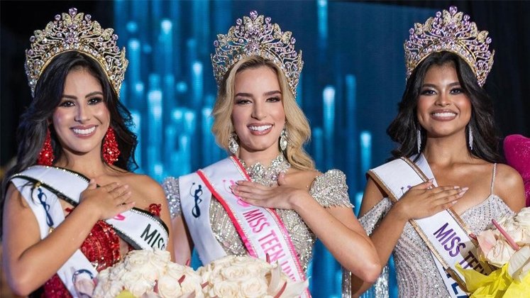 Sofía Cabrera, orgullo quindiano, se corona como Miss Teen Universe ...
