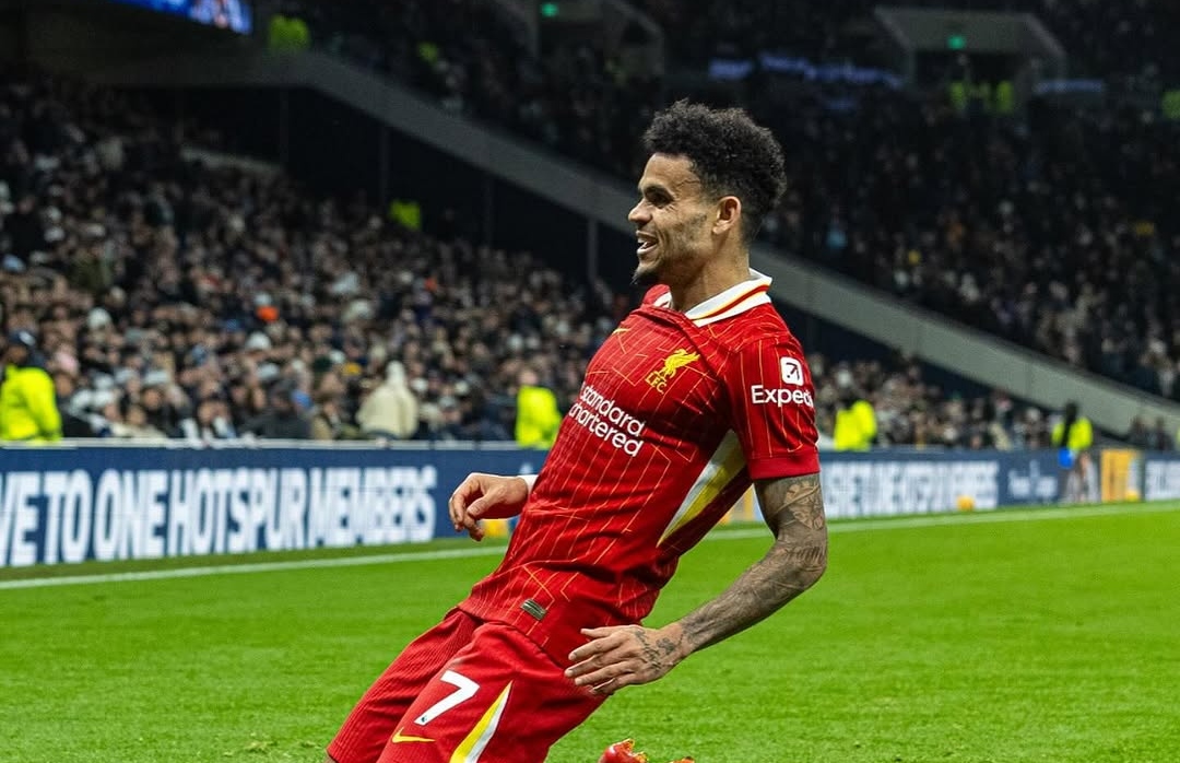 Luis Díaz, a un empate de conquistar la Premier League con Liverpool