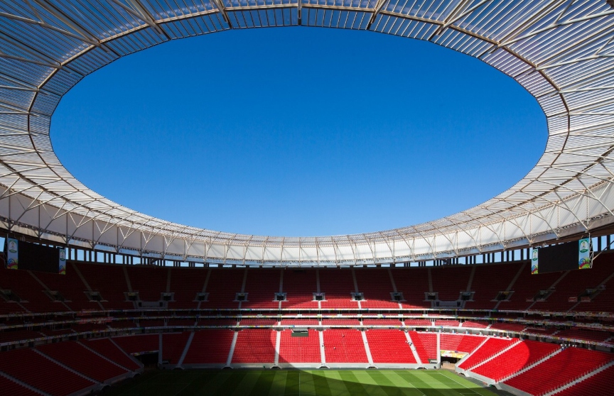 Brasil define estadio Mané Garrincha de Brasilia para enfrentar a ...