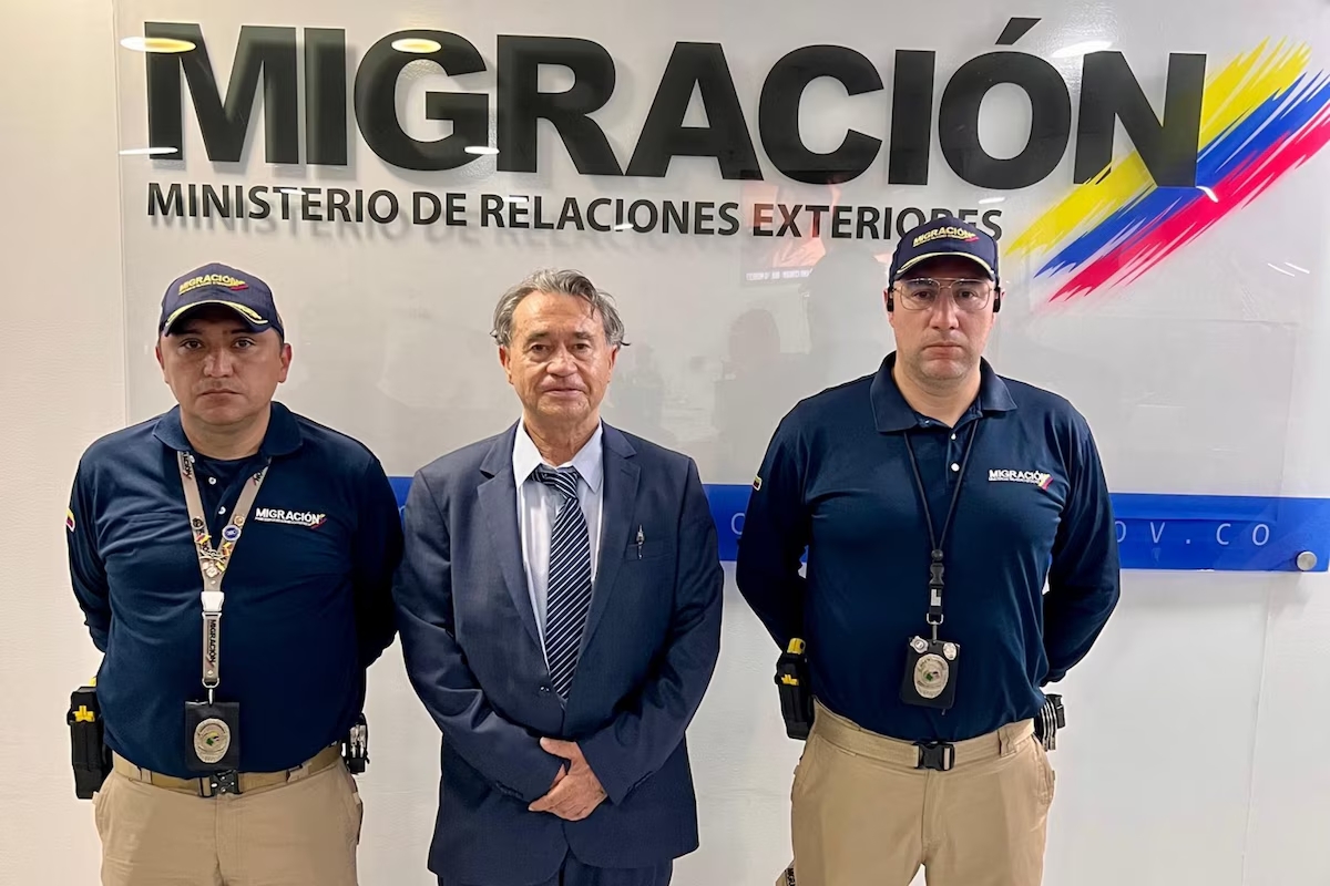 Carlos Lehder es trasladado a la Dijín tras su llegada a Bogotá por ...