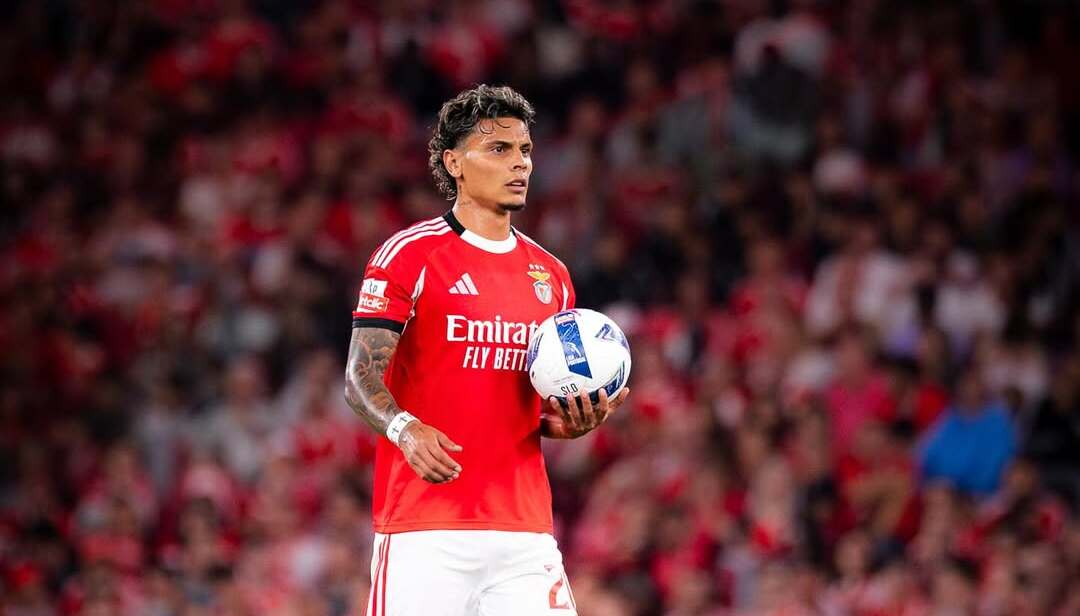 Richard Ríos enciende Da Luz: así fue su primer gol en la Champions con ...