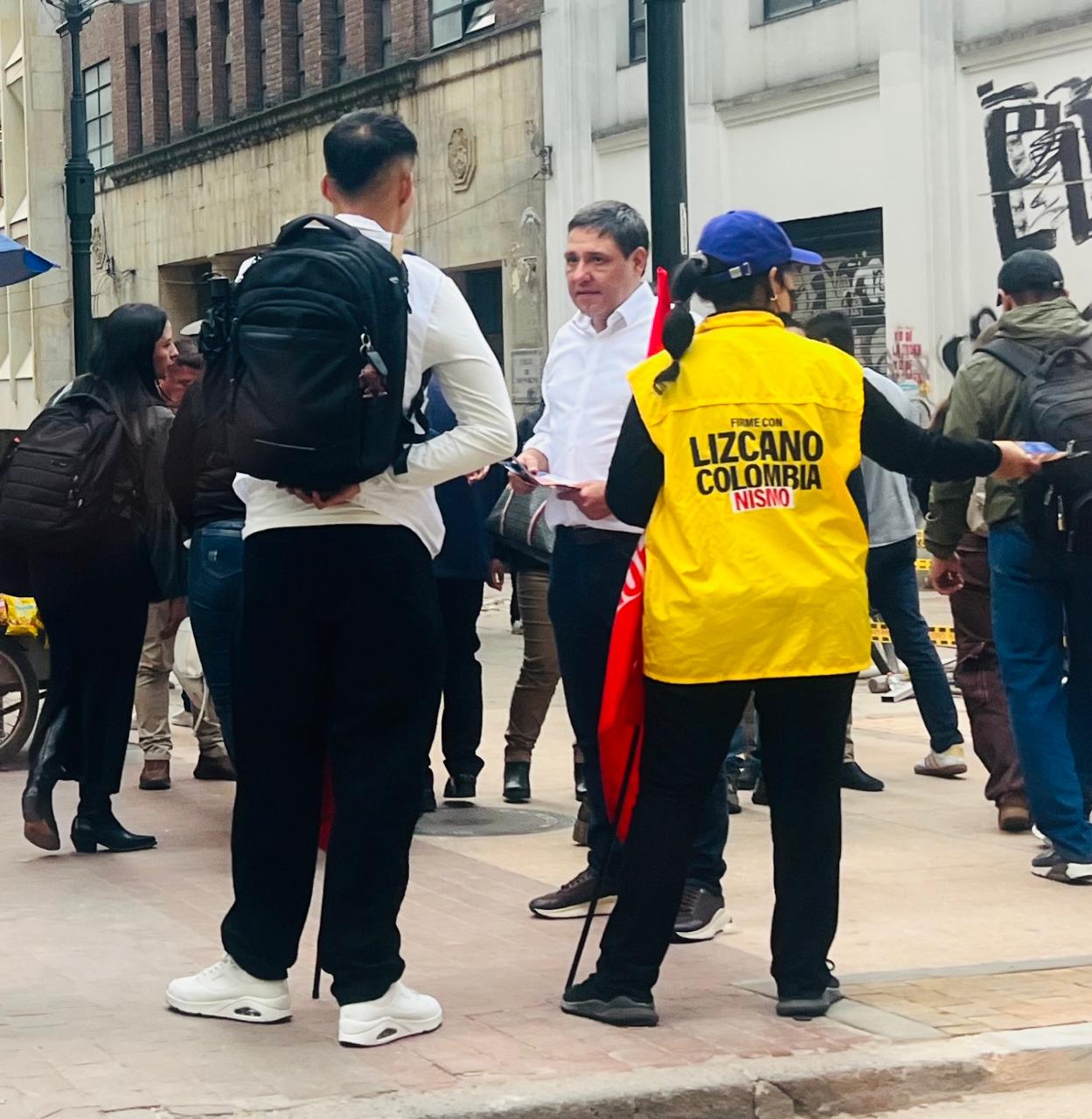 Lizcano en la calle