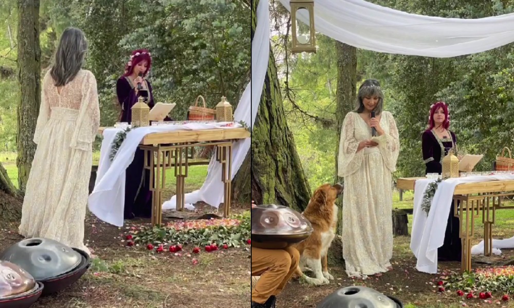 Silvia Corzo se casó consigo misma: así fue la ceremonia simbólica de ...