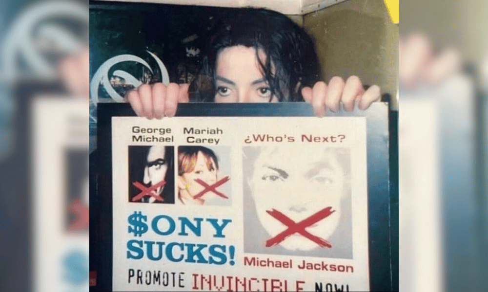El día que Michael Jackson denunció a Sony y acusó a Tommy Mottola de ...