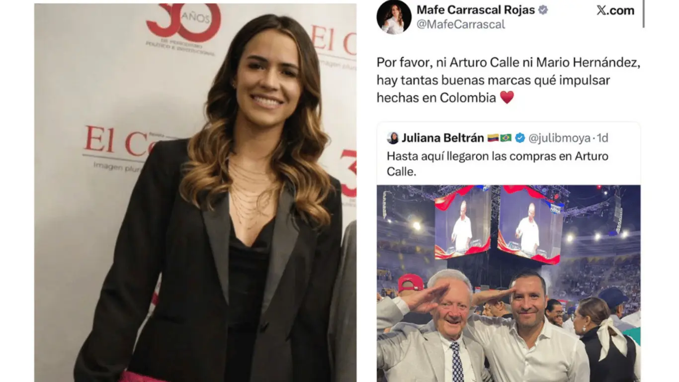 Congresista María Fernanda Carrascal pide no comprar en Arturo Calle ni ...